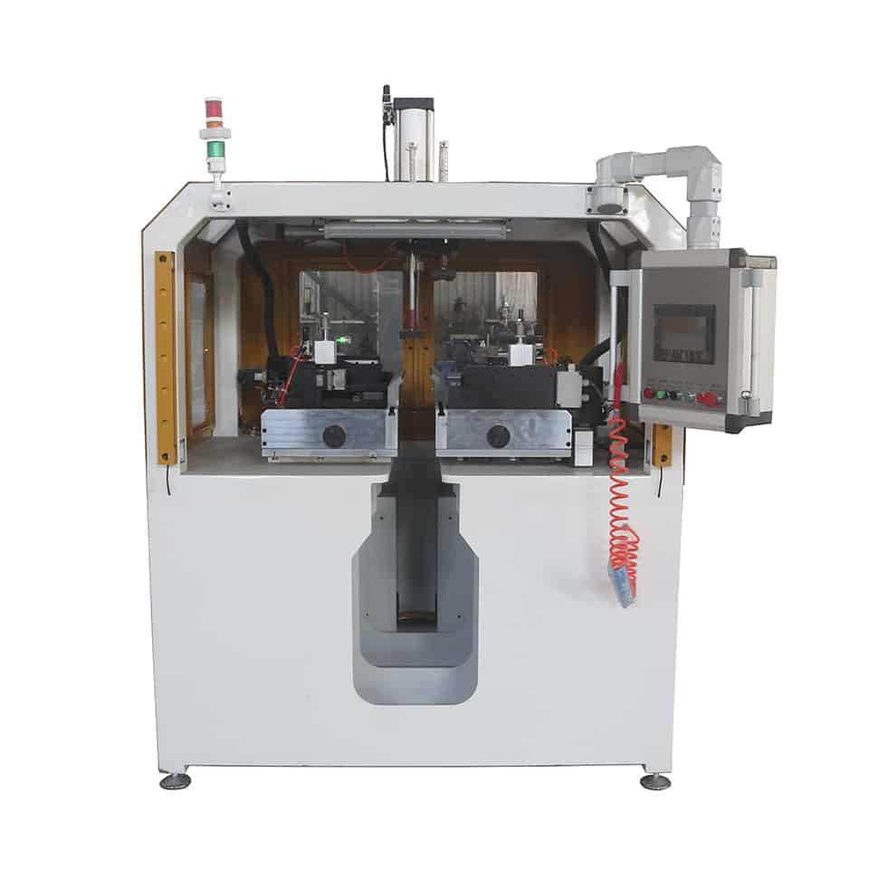 1.5 KW Aluminum Car Radiator Plastic Tank Crimping Machine