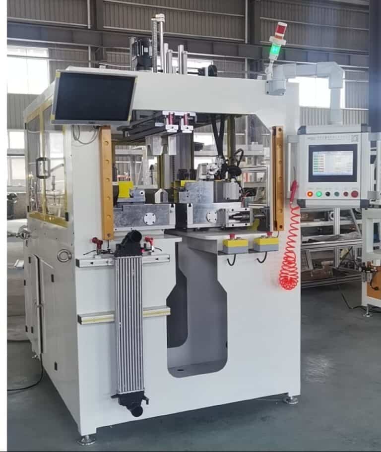 Servo Type Radiator Plastic Tank Crimping Machine