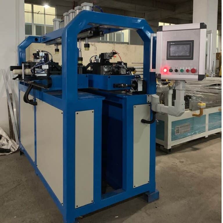 Manual Type Radiator Plastic Tank Crimping Machine