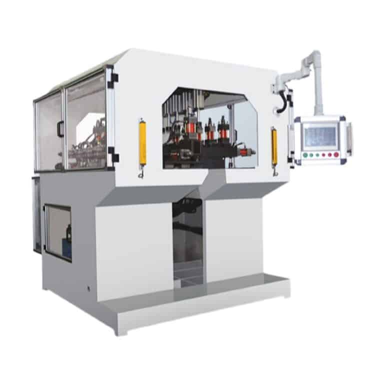 Aluminum Radiator Plastic Tank Crimping Machine For 4 Sides